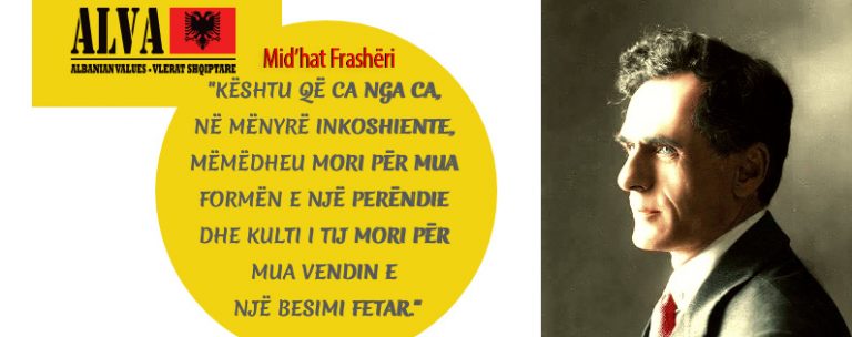 “Kështu që ca nga ca, në mënyrë inkoshiente, mëmëdheu mori për mua ...